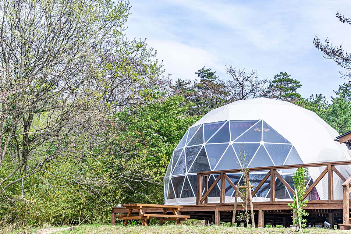 Rooms | Glamp Dome – Sayu